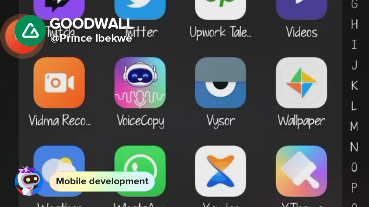 Prince Ibekwe's post on Goodwall - A fully functional mobile shopping ... Prince Ibekwe's post on Goodwall - A fully functional mobile shopping ...